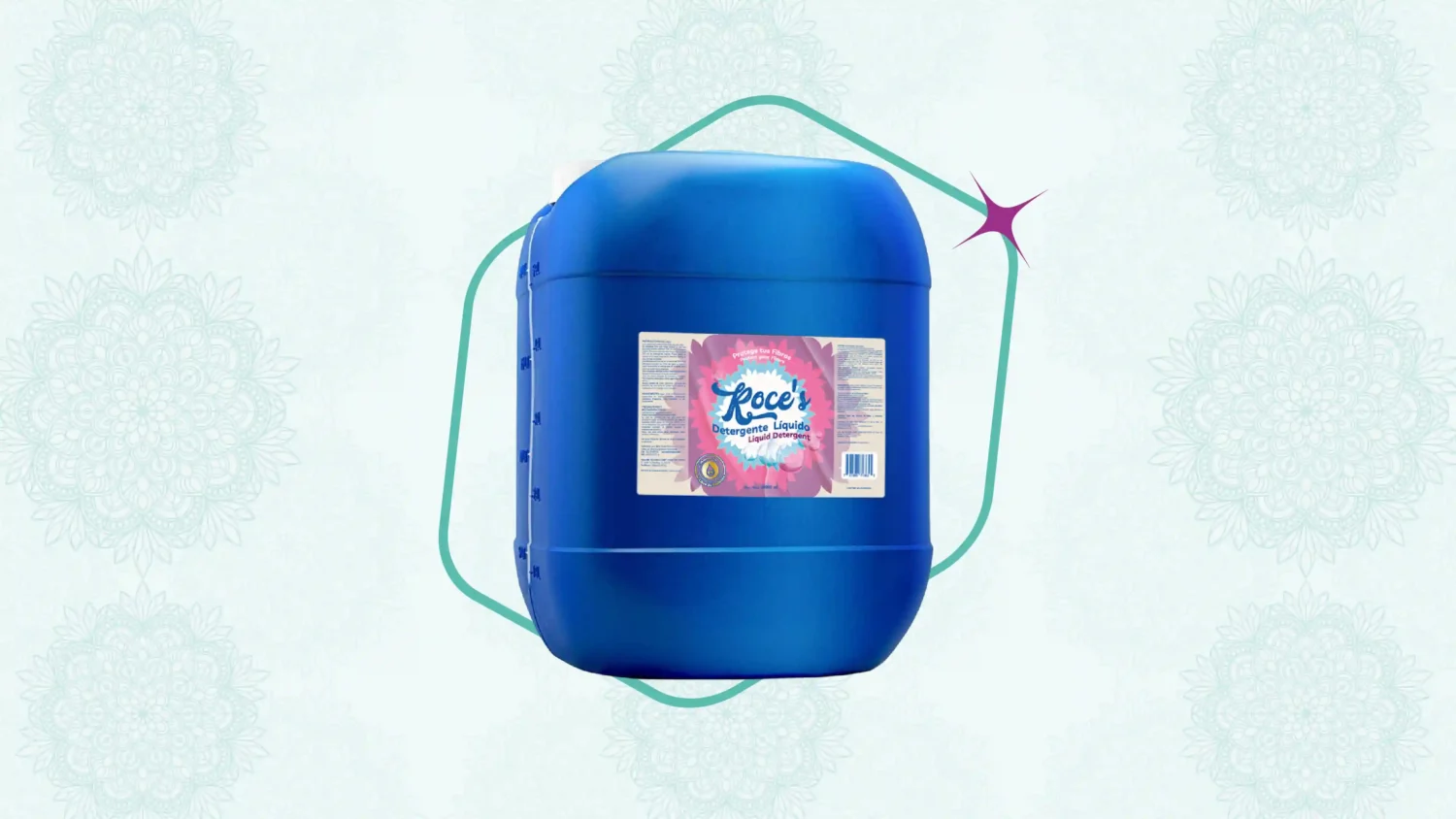 Liquid Laundry Detergent (19000 ml) │ Roces